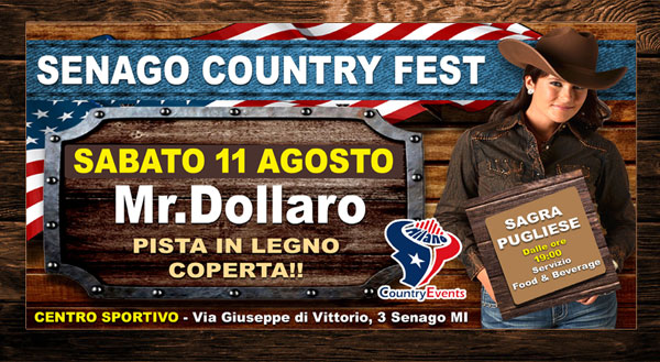 EVENTI COUNTRY: Sabato 11 Agosto Senago Country Fest 2018 ...