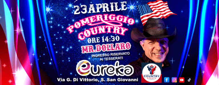 EUREKA 23 | CountryEvents Milano | Eventi e Corsi di Country Line Dance