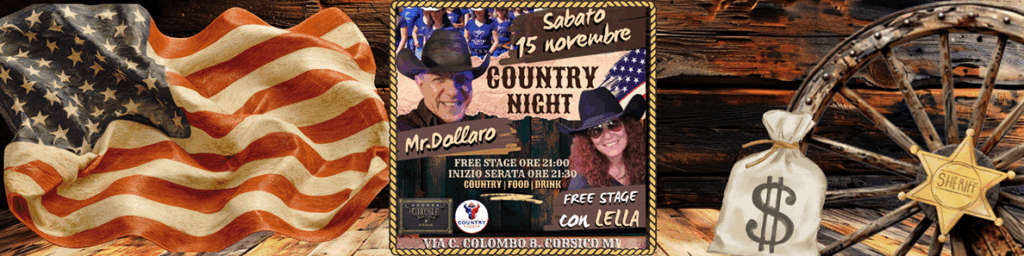 TIME CLUB 18 GEN SITO | CountryEvents Milano | Eventi e Corsi di ...